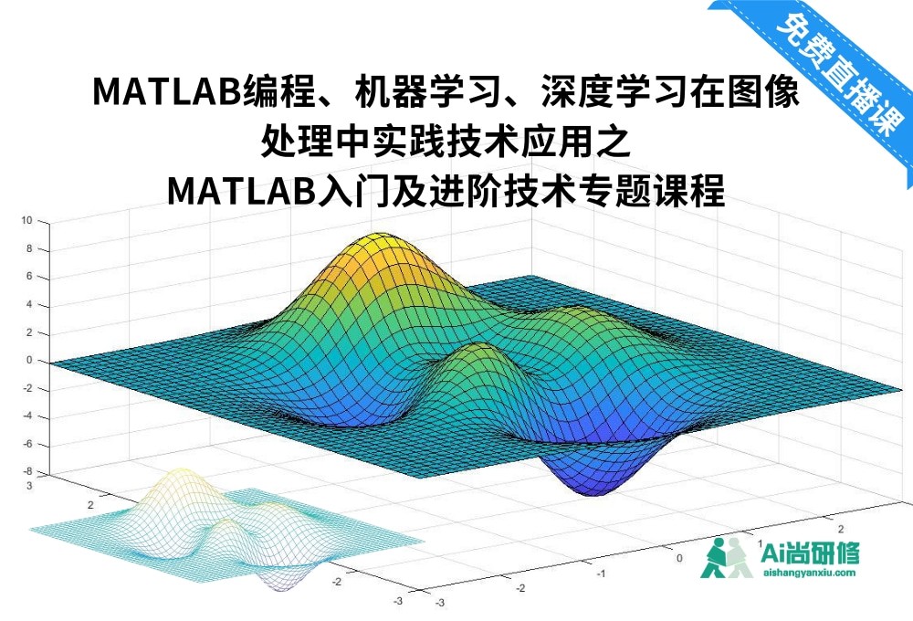 Matlab编程、机器学习、深度学习在图像处理中实践技术应用之matlab入门及进阶技术专题课程 Ai尚研修